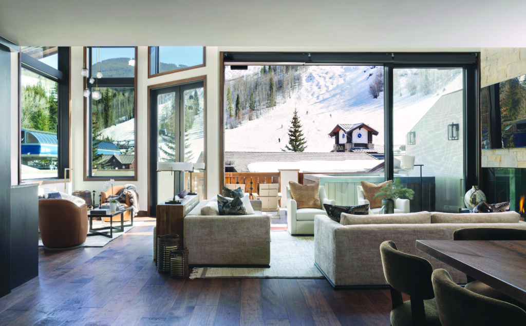 Inside a Vail Condo with Snow-Covered Slopes and Sunlit Rooms ...